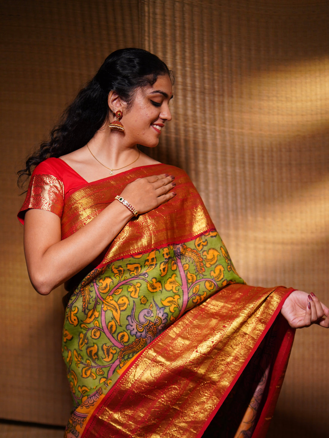 Buy Pure Quality Original Handwoven Silk Saree Online | Panjavarnam