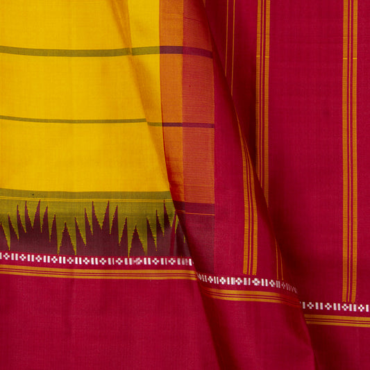 Kanchipuram Temple Border Silk Sarees, Temple Border Kanjivaram ...
